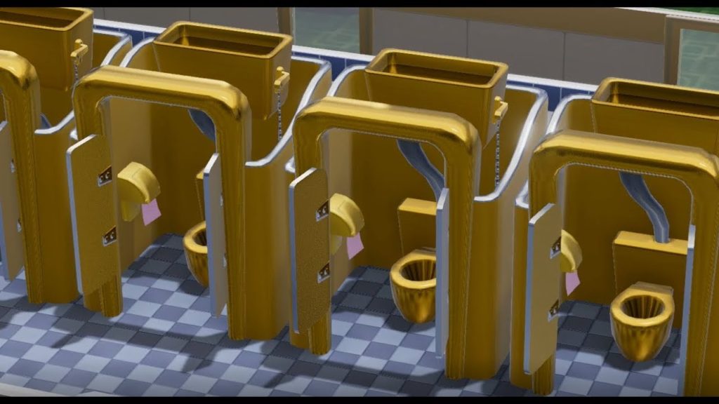 Two Point Hospital Golden Toilet Guide - How to Get the Golden Toilet ...