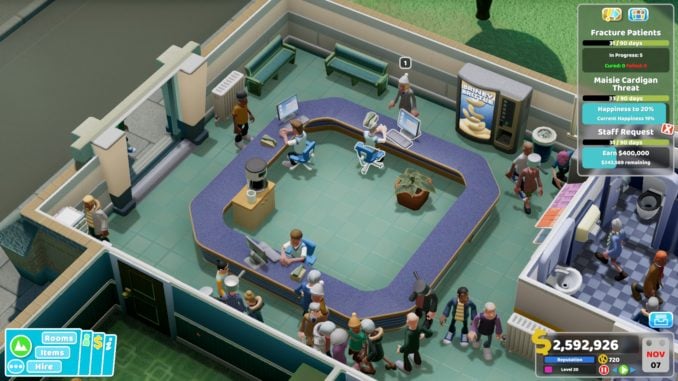 Two Point Hospital Guide and Walkthrough - Nerds & Scoundrels