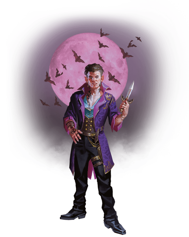 Dhampir Lineage 5E Guide | Ravenloft Lineage
