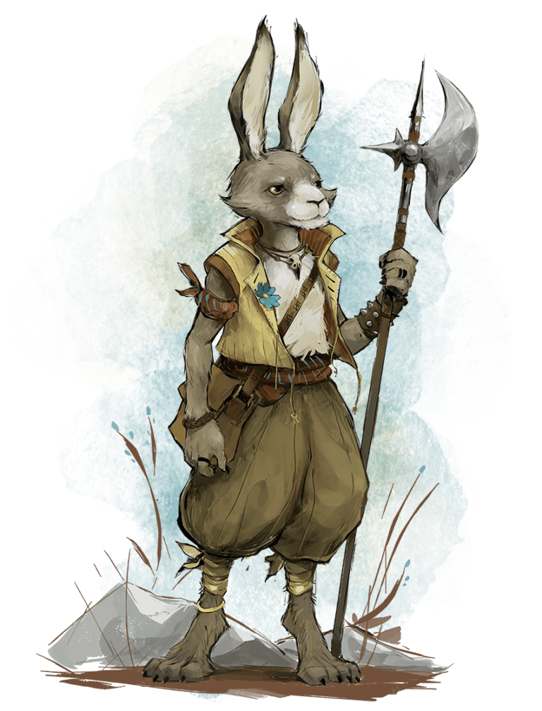 Harengon 5E: Rabbitfolk from Wild Beyond the Witchlight