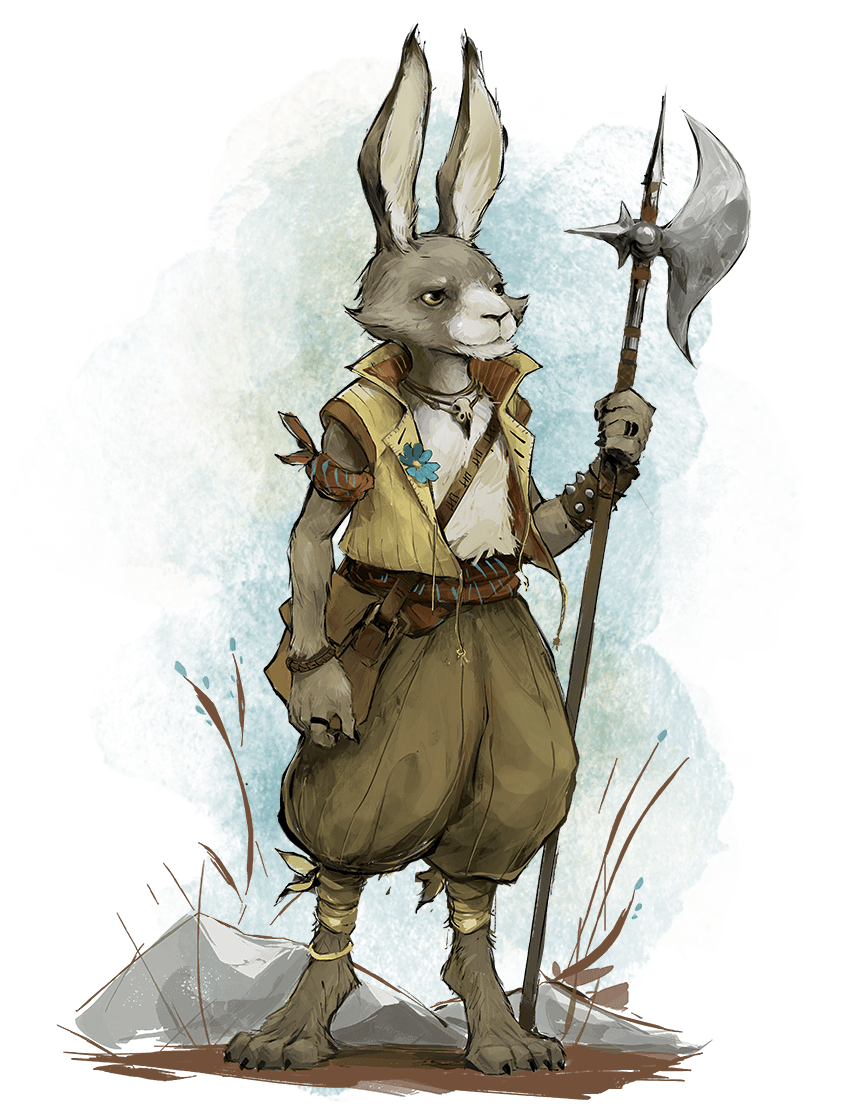 Harengon 5E: Rabbitfolk from Wild Beyond the Witchlight